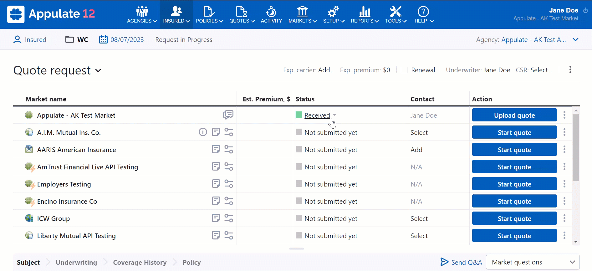 How to cancel or delete submission